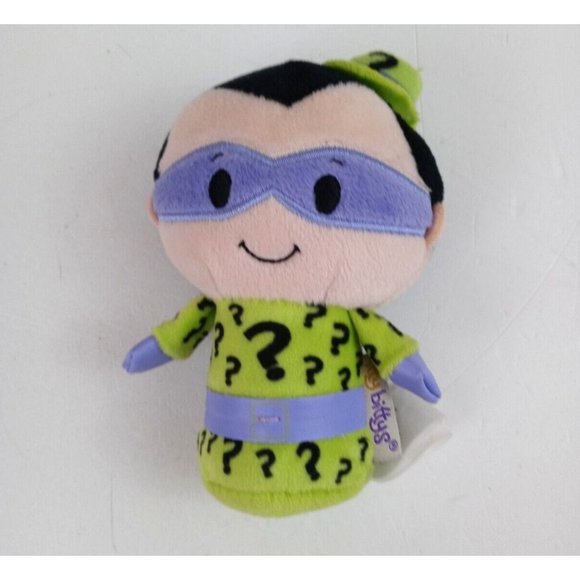 Hallmark | Toys | Hallmark Itty Bittys Dc Comics Batman Classic Tv Series The Riddler 45 Plush ...